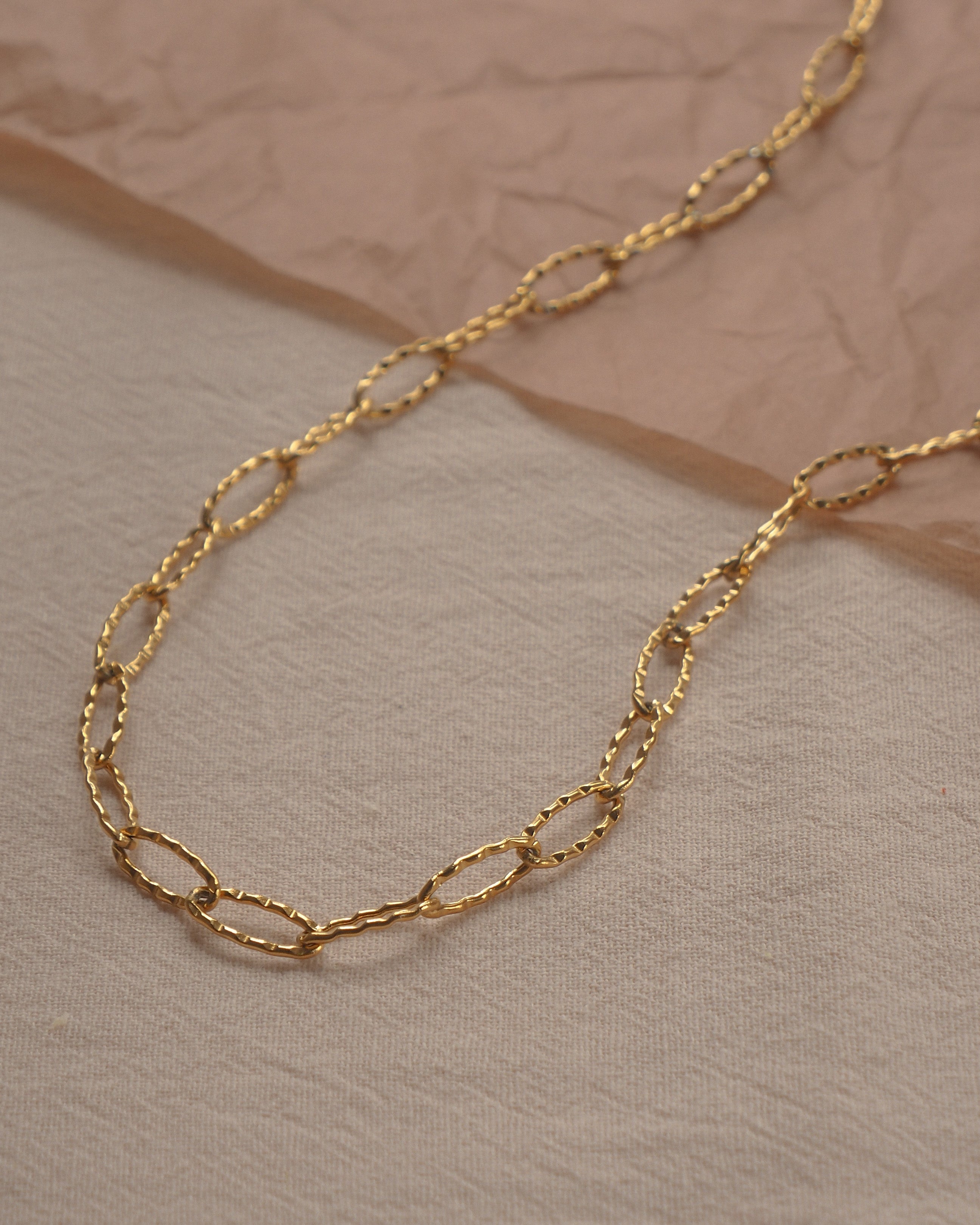 All you need - Texture Chain Necklace *Waterproof – WACKO JEWELRY