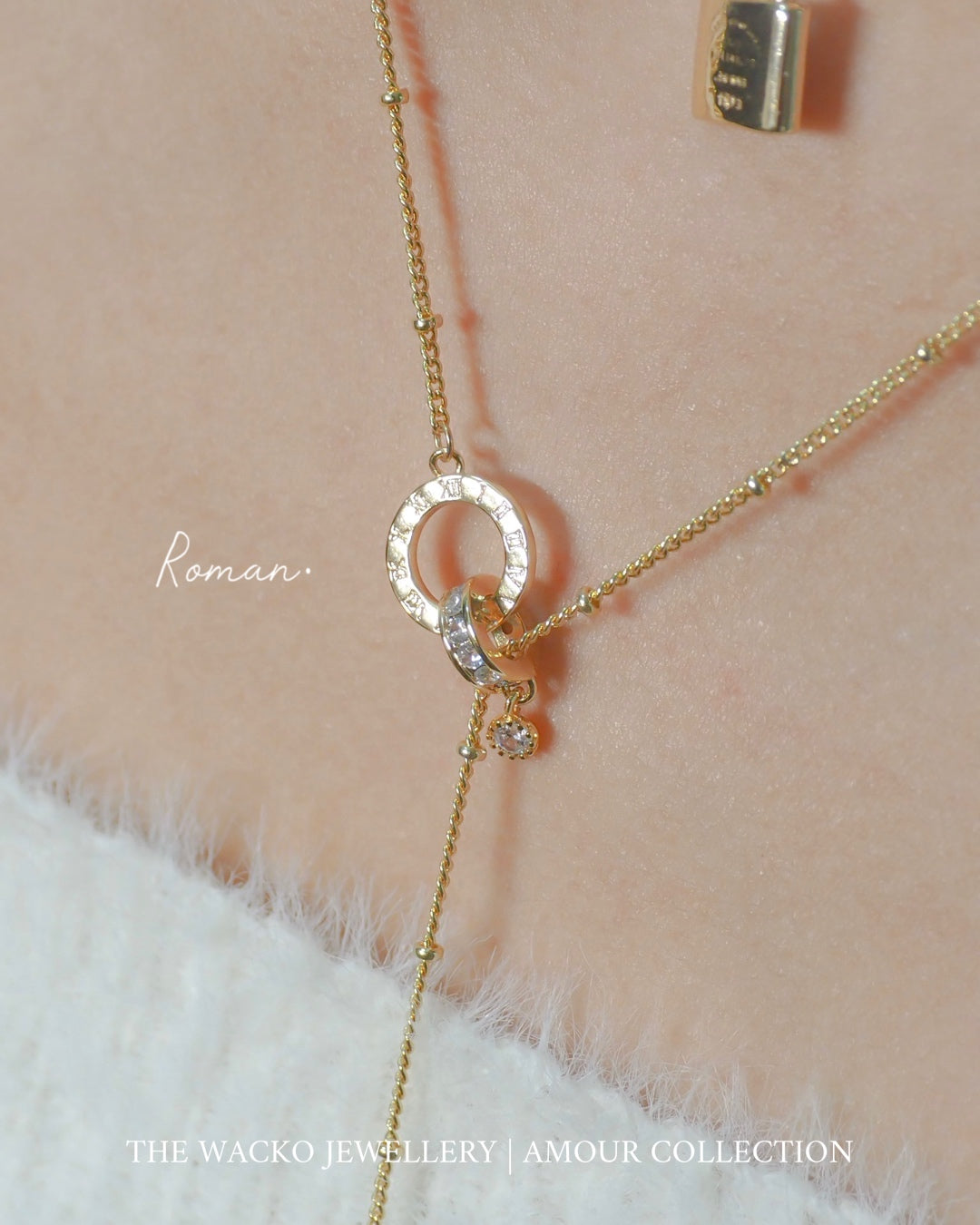 ROMAN - 18K CHAIN NECKLACE (waterproof)防水物料 – WACKO JEWELRY